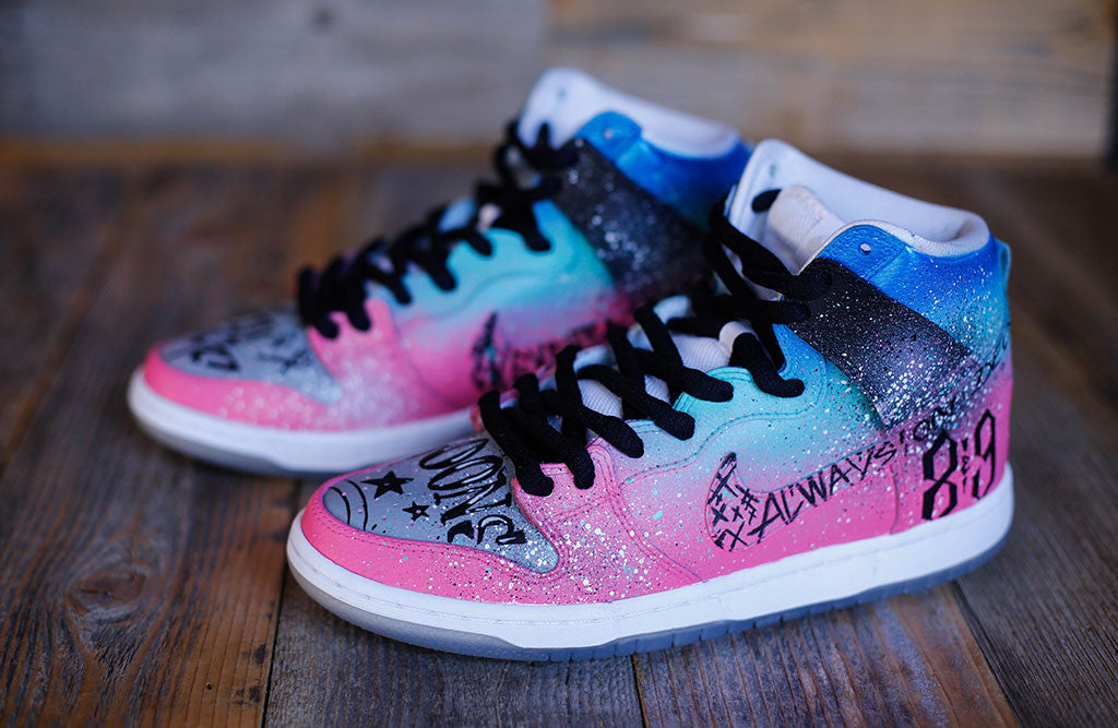 Custom 8and9 "South Beach" Nike SB Dunks by Dez Customz – 8&9 Clothing Co.
