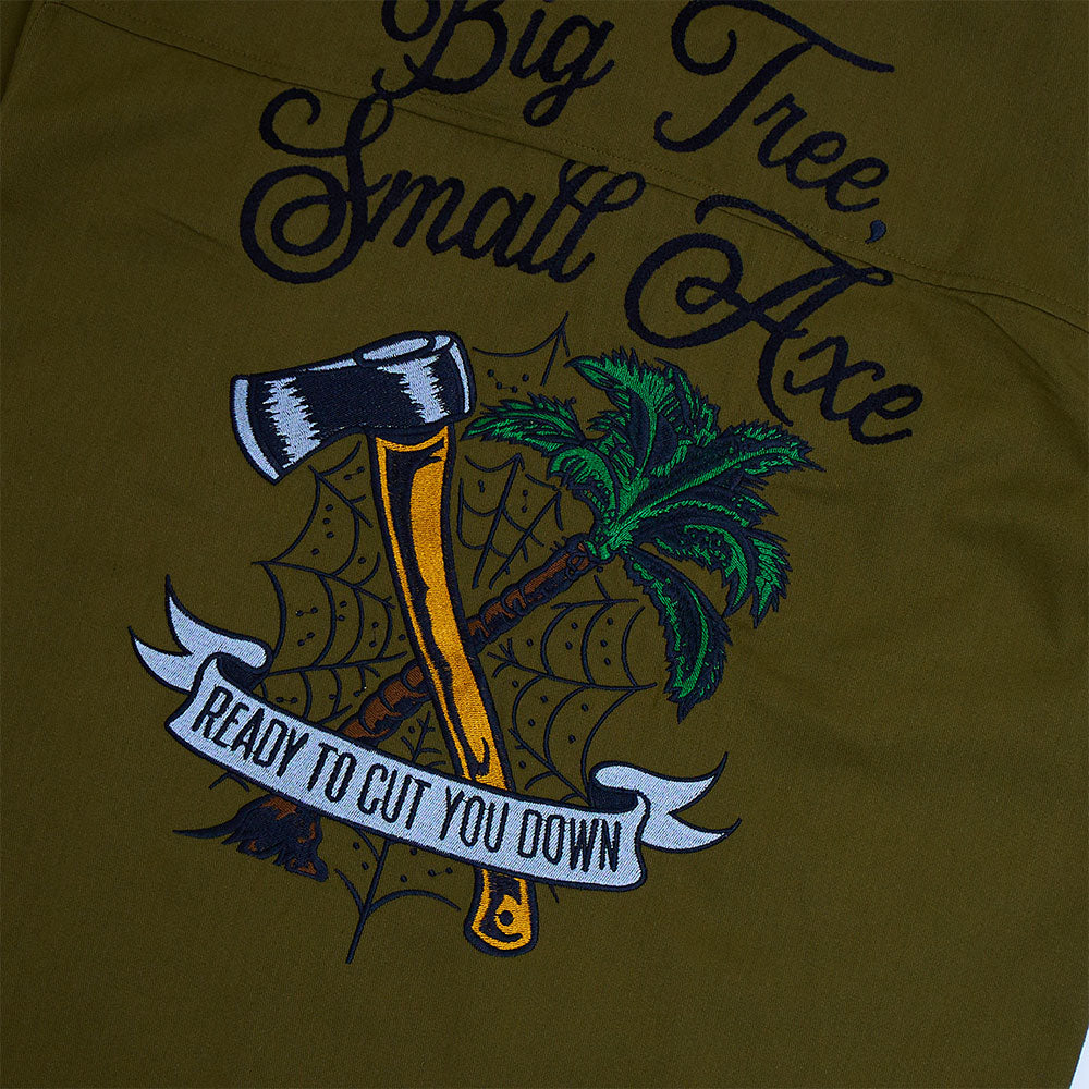 Chop Em' Work Shirt Olive – 8&9 Clothing Co.