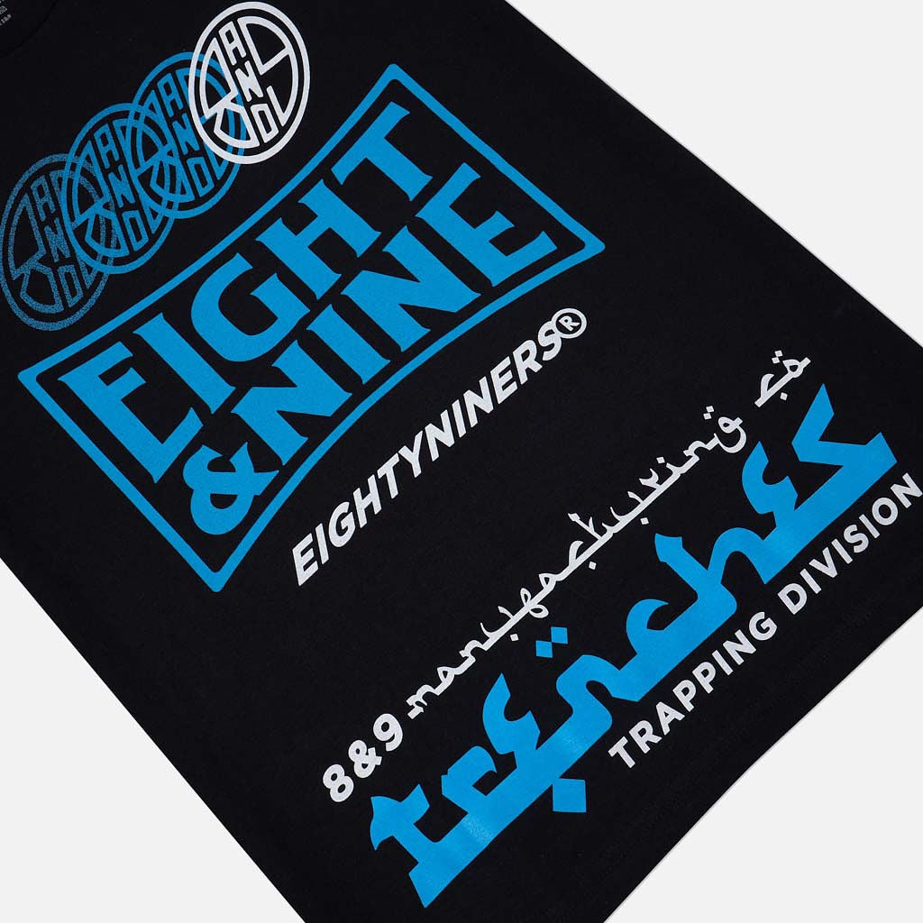 Eighty Niners T Shirt Black | Premium Streetwear Tees – 8&9 Clothing Co.
