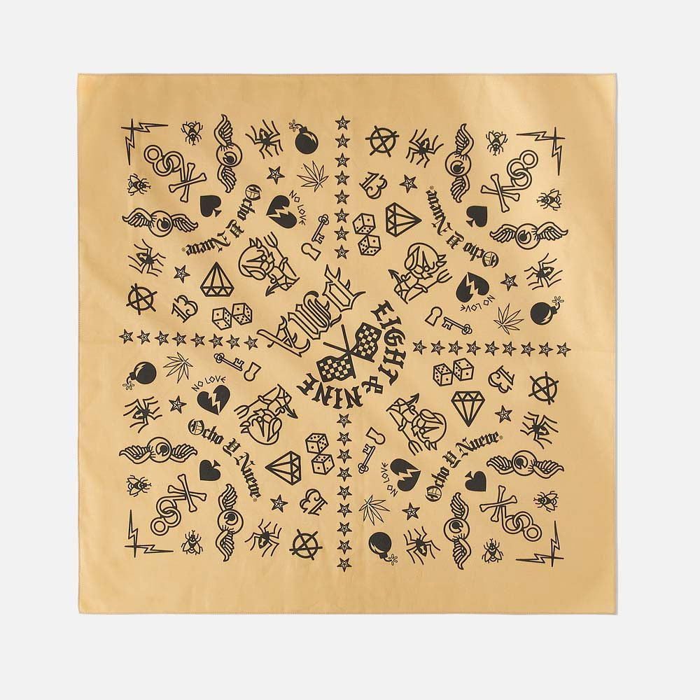 Flash Bandana Tan – 8&9 Clothing Co.