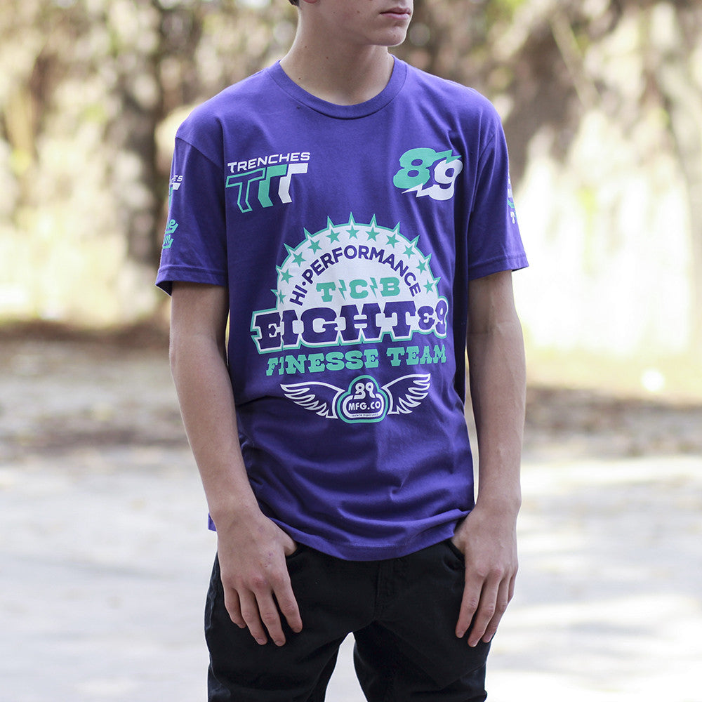 High Performance T Shirt Grape – 8&9 Clothing Co.