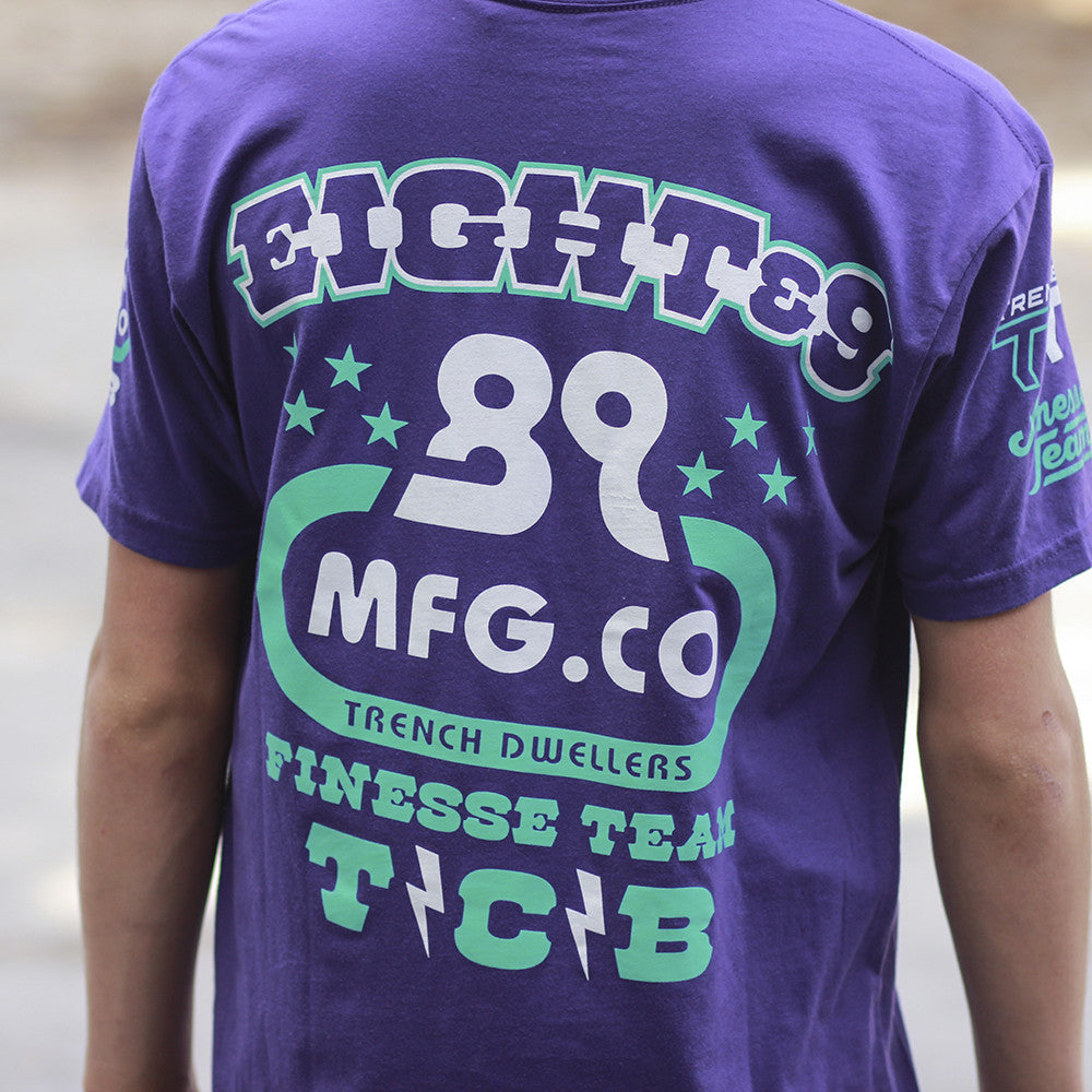High Performance T Shirt Grape – 8&9 Clothing Co.