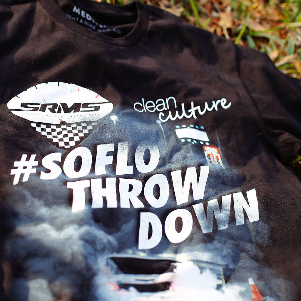 SRMS x Clean Culture Shirt - So Flo Throw Down Merchandise – 8&9 ...