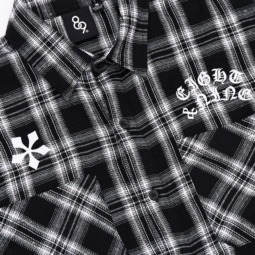 Streets & Aves Flannel Black – 8&9 Clothing Co.