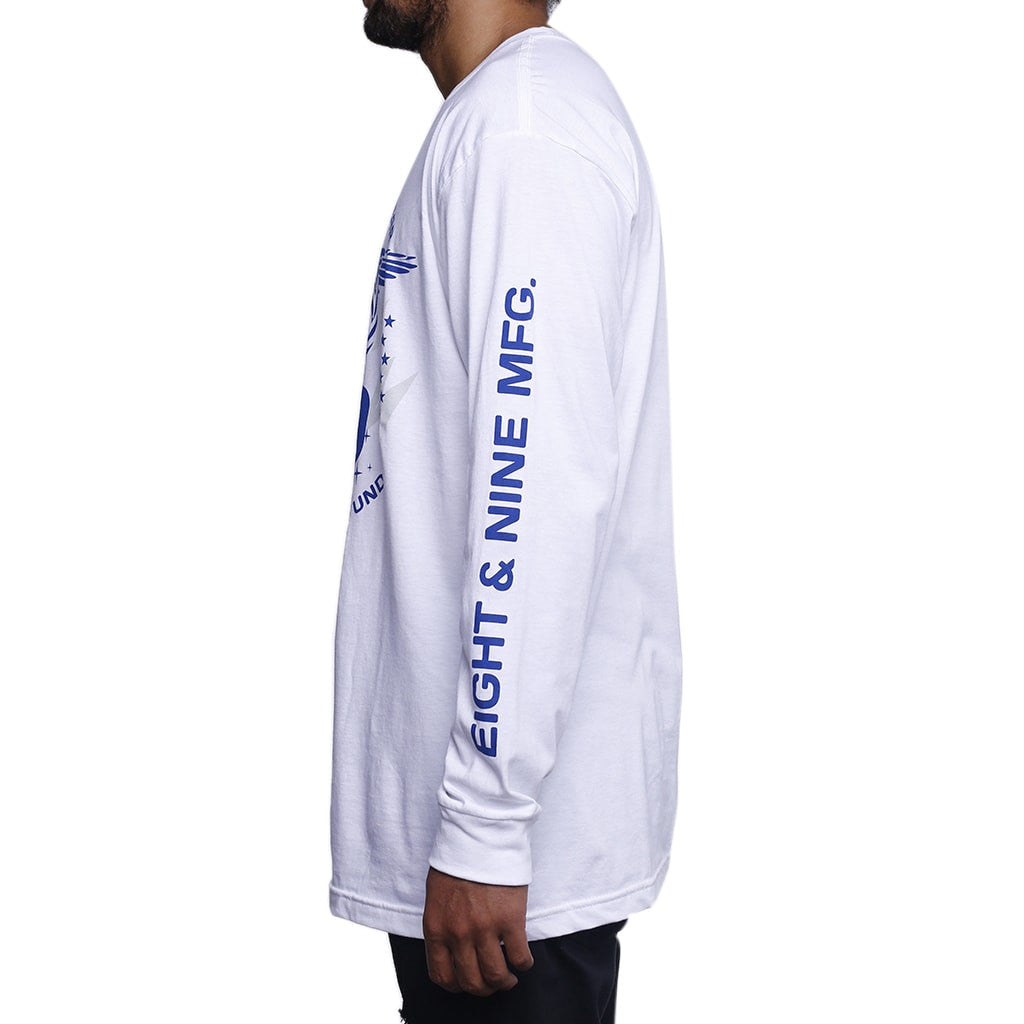 True Blue Shirt Winter Long Sleeve Tee L/S – 8&9 Clothing Co.
