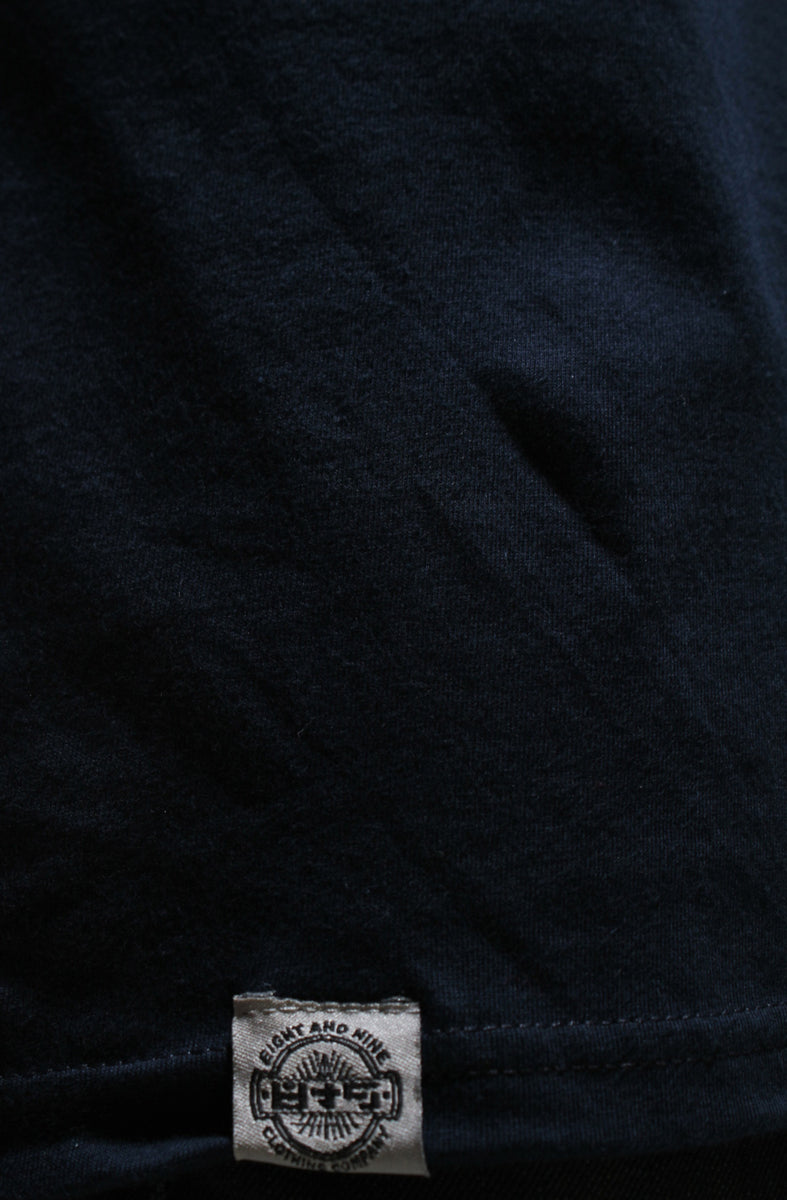 Medicated Navy T Shirt – 8&9 Clothing Co.